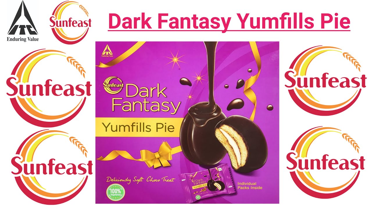 Sunfeast Dark FantasyYumfills Pie Chocolate Chip - YouTube