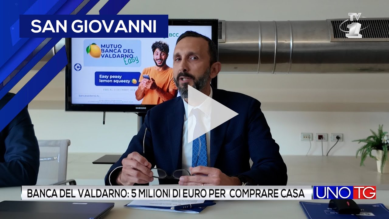 Banca del Valdarno: 5 milioni di euro per comprare casa - YouTube
