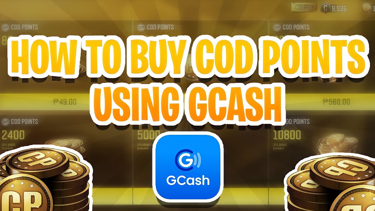 HOW TO BUY CP (COD POINTS) USING GCASH | JayNVL - YouTube