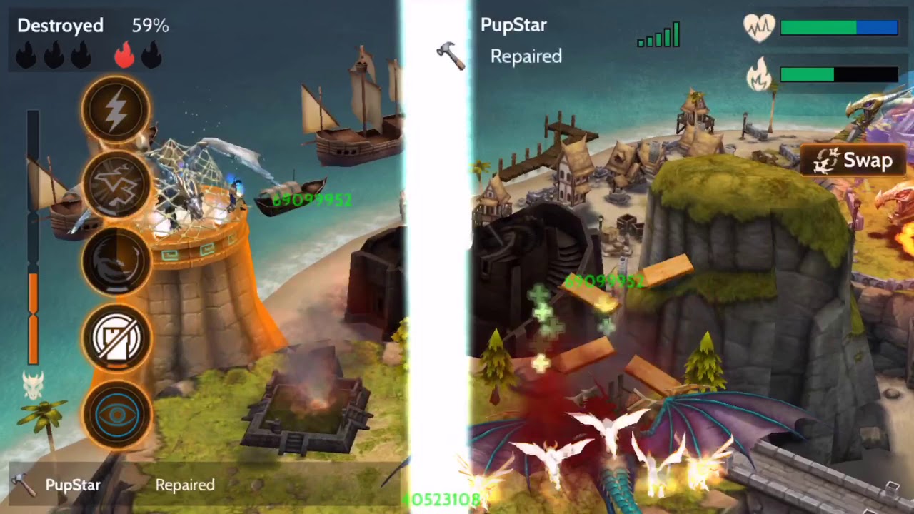 6.5B Oculex (War Run) vs 7.55B base triple defended (+20% War tower ...