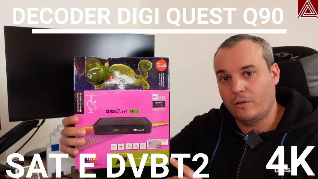 INSTALLAZIONE DECODER DIGIQUEST Q90 - YouTube