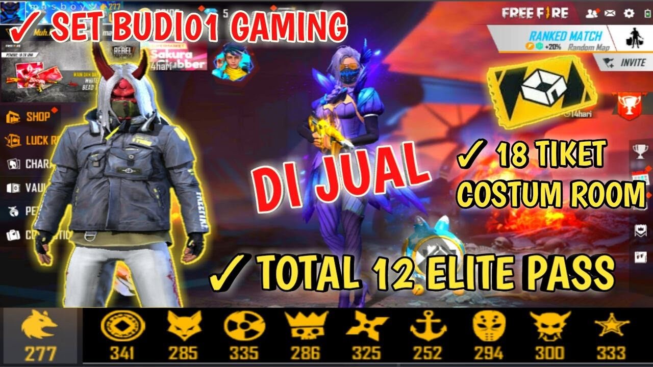Ada Set Budi01 Gaming, Akun Super Sultan - Free Fire Indonesia - YouTube