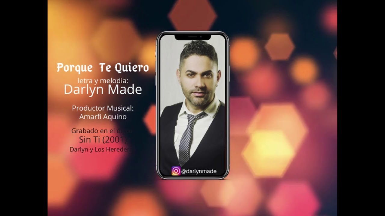 Porque Te Quiero - Darlyn Made (Canal Oficial) Pa' bailar y gozar - YouTube Music
