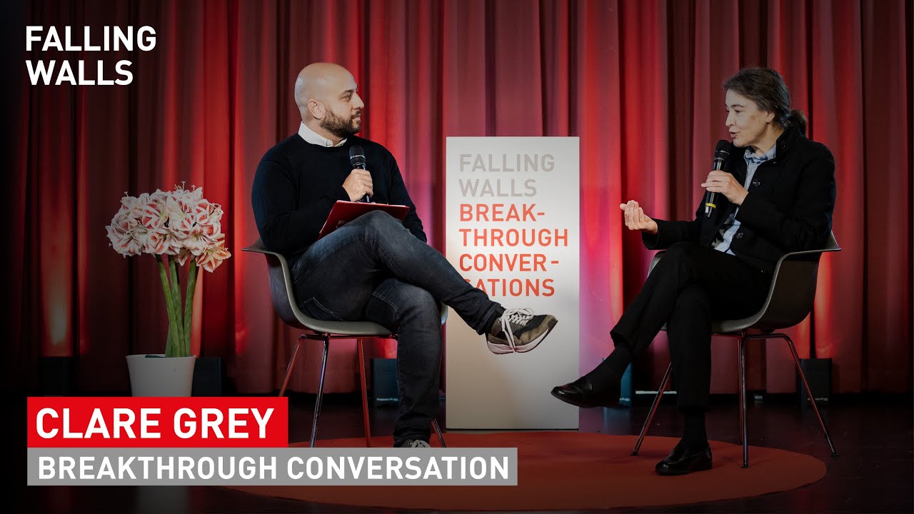 Falling Walls Breakthrough Conversation with Clare Grey - YouTube