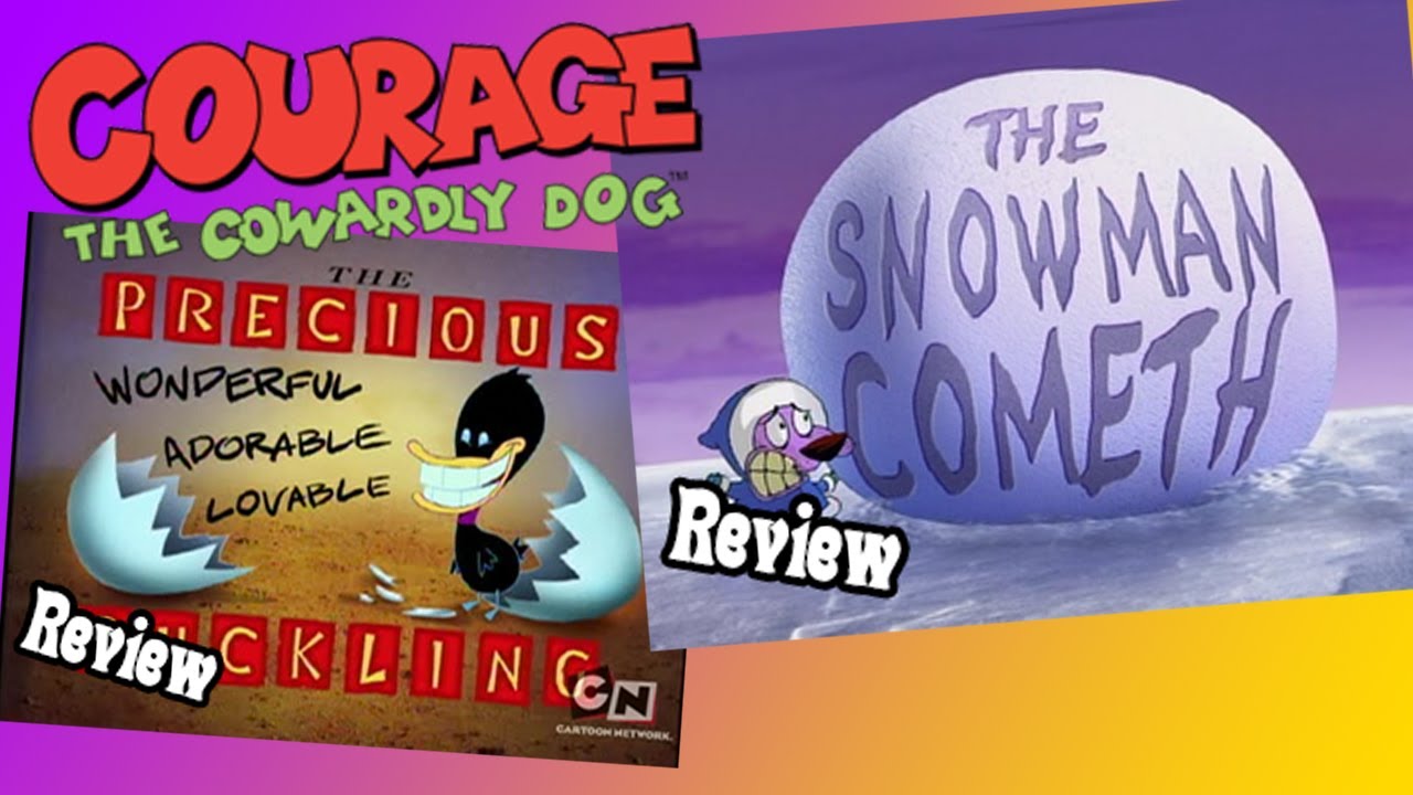 The Snowman Cometh/The Precious Duckling | Courage The Cowardly Dog ...