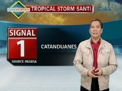 UB: Public storm warning signal no. 1, nananatili sa Catanduanes dahil ...