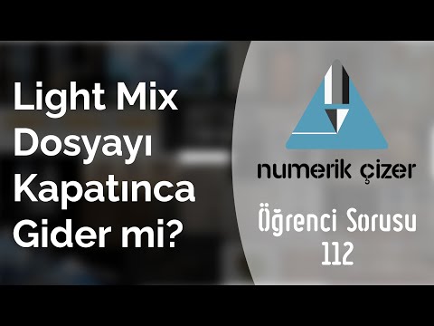 V-Ray'de Light Mix, sonradan, tekrar render almadan kullanılabilir mi? - Öğrenci Sorusu 112