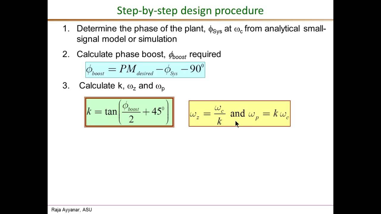 k factor control design method for dc dc part2 - YouTube