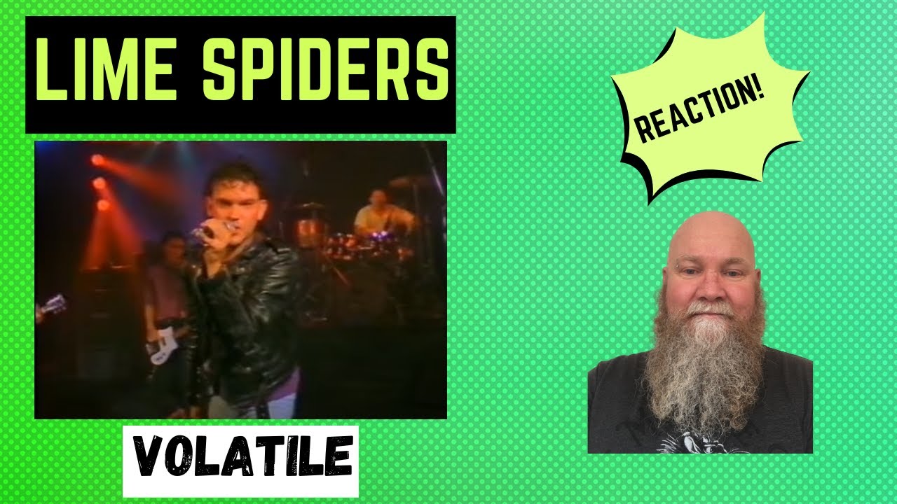 Lime Spiders - Volatile (1988) commentary reaction - YouTube