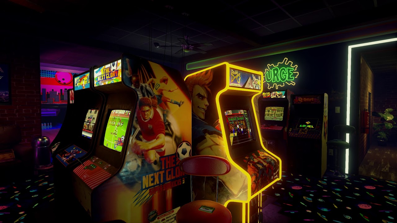 New Retro Arcade Neon: Inside the Arcade (classic mode) - YouTube