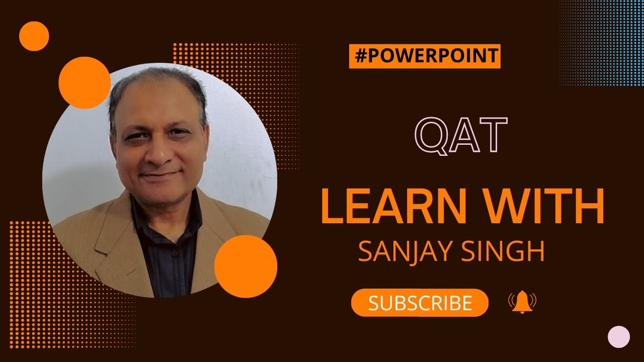 QAT | MS POWERPOINT | CH 3 - YouTube