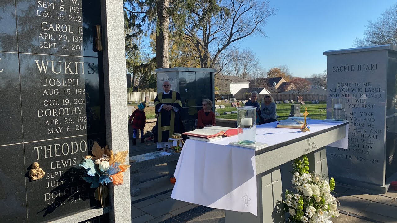 All Souls’ Day Mass at St. Mary Cemetery - YouTube