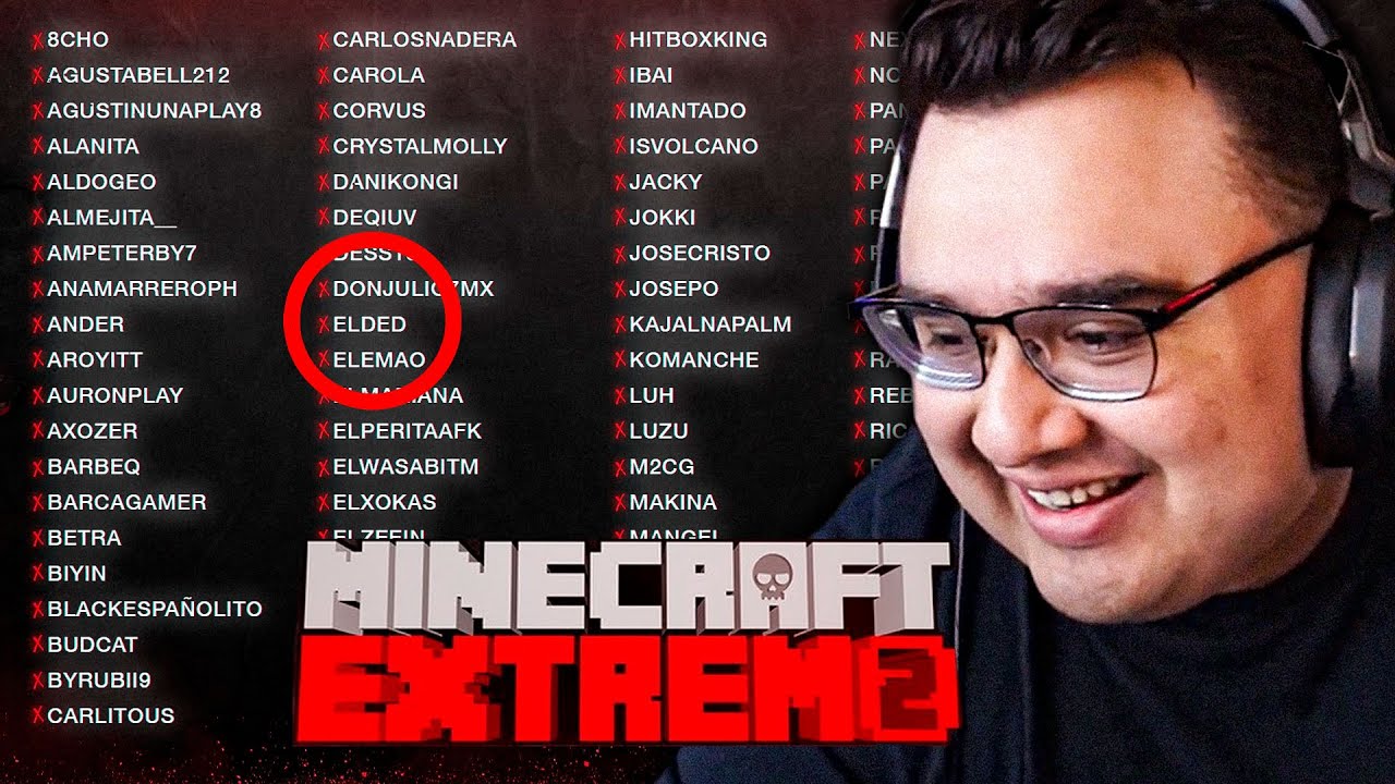 ELDED HABLA SOBRE MINECRAFT EXTREMO (INAUGURACIÓN) - YouTube