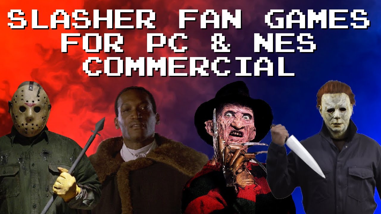 4 Slasher Fan Games Commercial (PC + NES Demakes) 1998-2023 [Jason ...