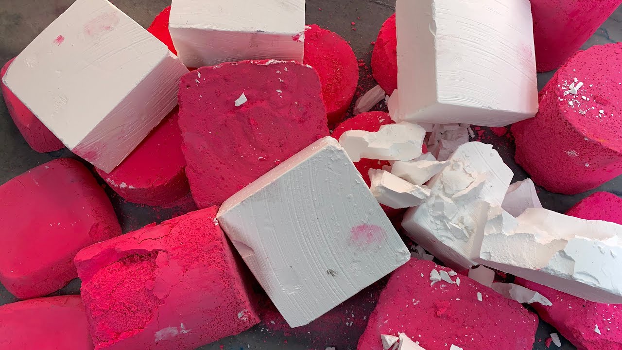 Guess the brand; Soft and Crunchy Fresh Gymchalk and Neon Pink Iron ...