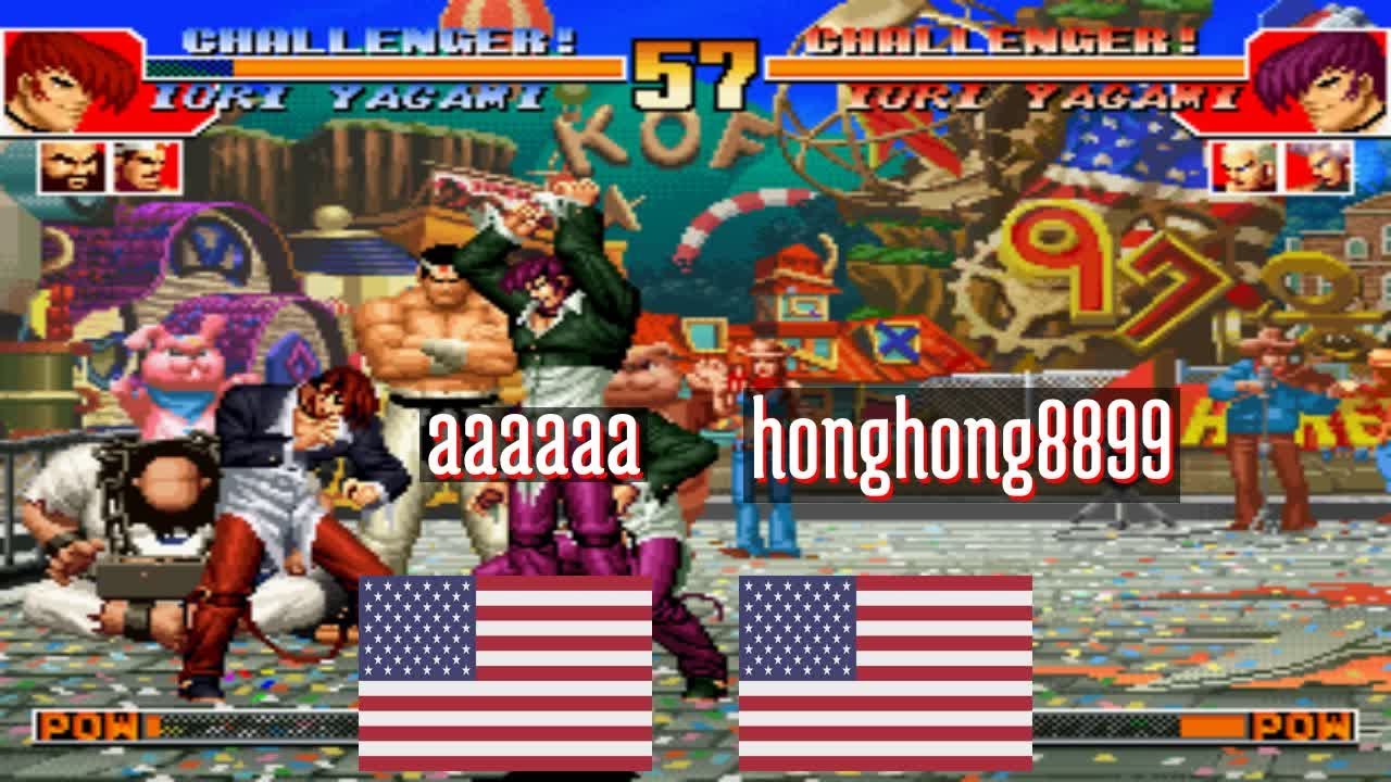 FT10 @kof97: aaaaaa (US) vs honghong8899 (US) [King of Fighters 97 ...