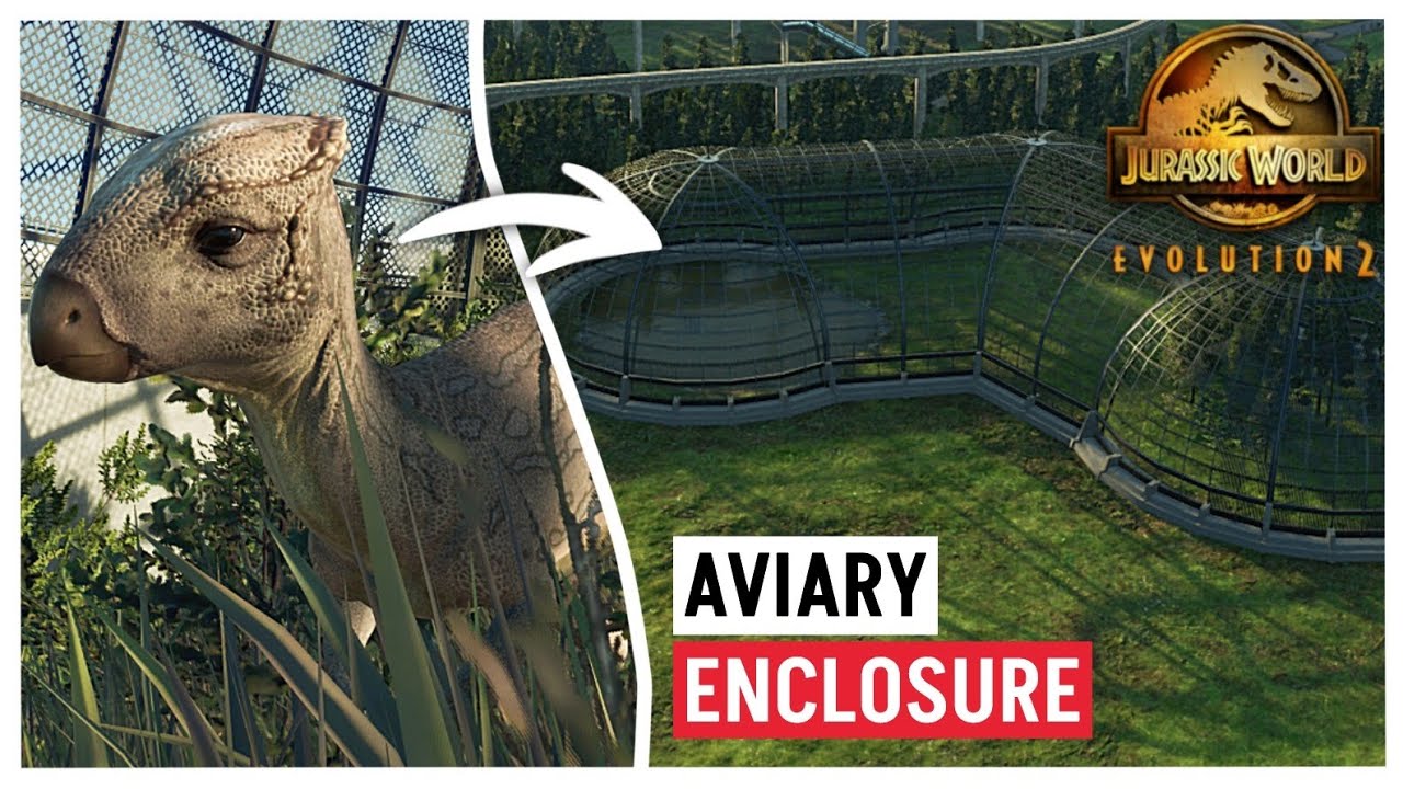 Putting DINOSAURS inside AVIARY | NO MODS | Jurassic World Evolution 2 ...