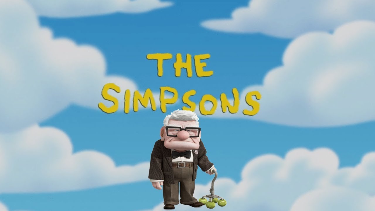 Up References in The Simpsons - YouTube