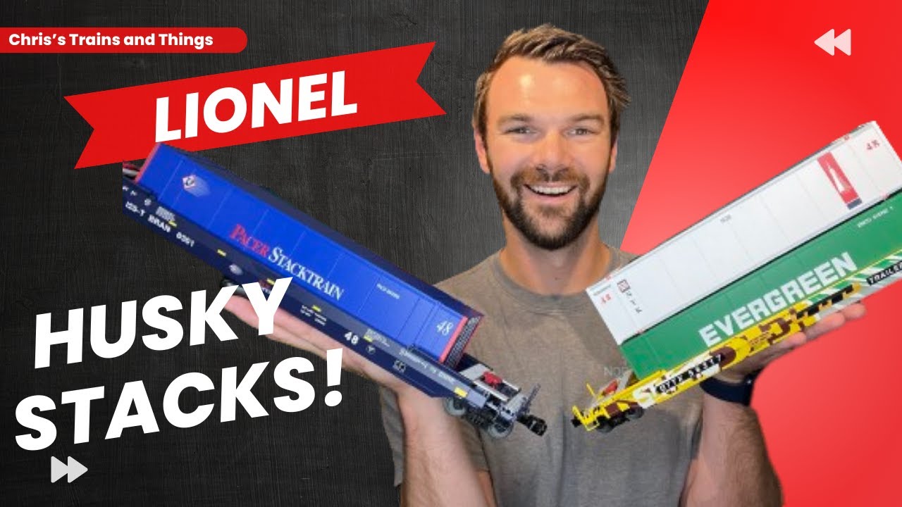 Lionel Husky Stack Cars - YouTube