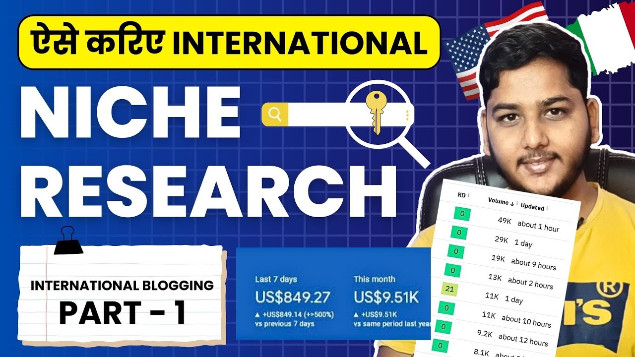 How to Find Perfect Blog Niche And Post Keywords | International ...