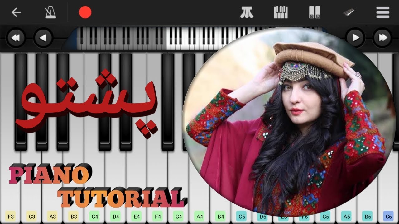 Pashto New Song,Mobile Piano Sad Saaz | Pashto Sad Music Piano Tutorial ...