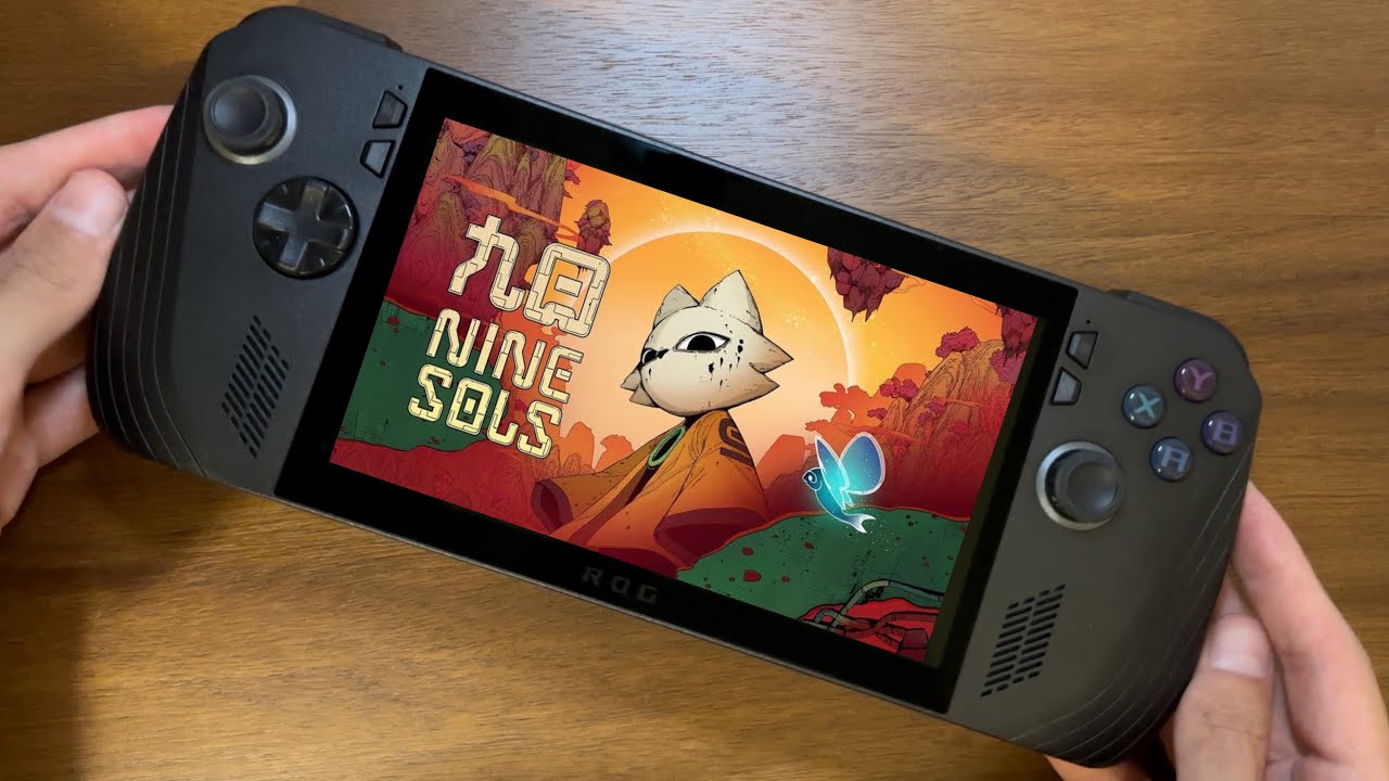 Nine Sols (Xbox Cloud Gaming) ASUS ROG Ally X Gameplay - YouTube