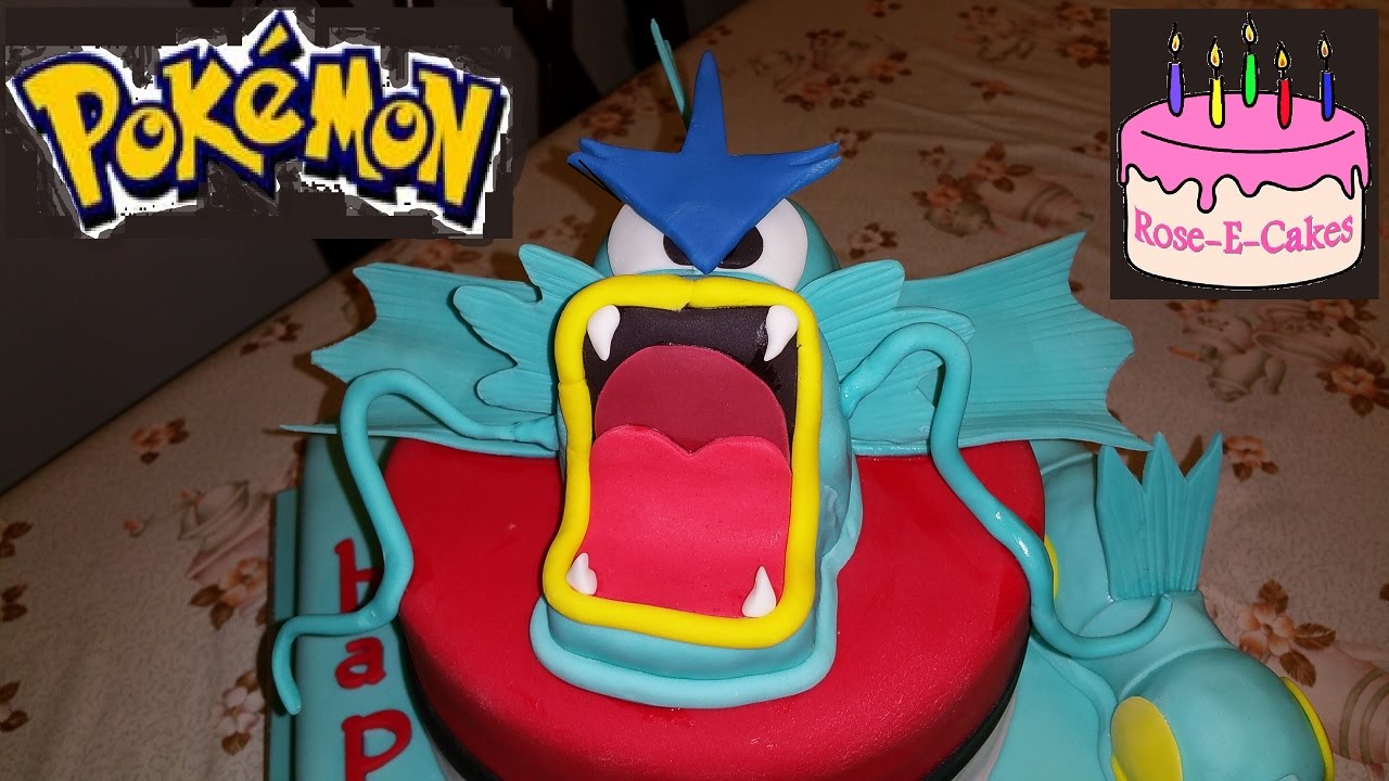 Pokemon Dragon Character Cake by Rose-E-Cakes - YouTube