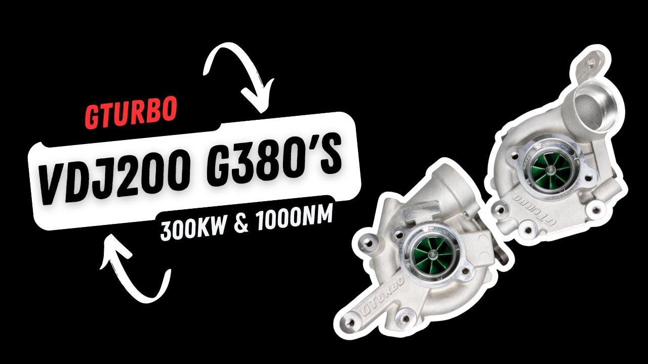 GTurbo VDJ200 G380 Package - 300kw & 1000nm - YouTube