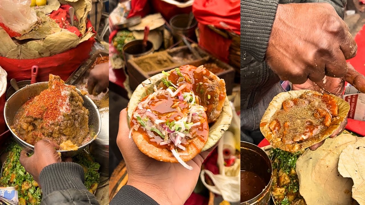 Lucknow Famous Suhal Matar Rs.20/- Only | Indian Street Food - YouTube