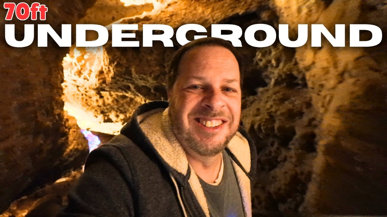 🔴 I Explored A 70ft Deep CAVE Near Wisconsin Dells 😯 - YouTube