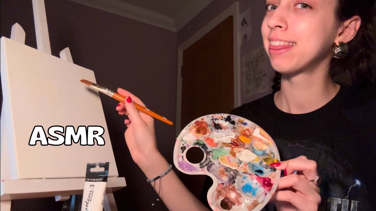 ASMR Paint With Me | Part 1 - YouTube