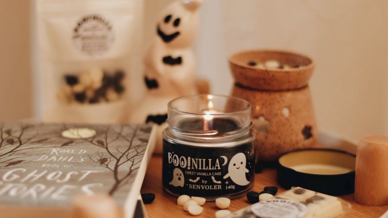 velas temáticas o ano todo: sweet halloween collection 🧡 - YouTube