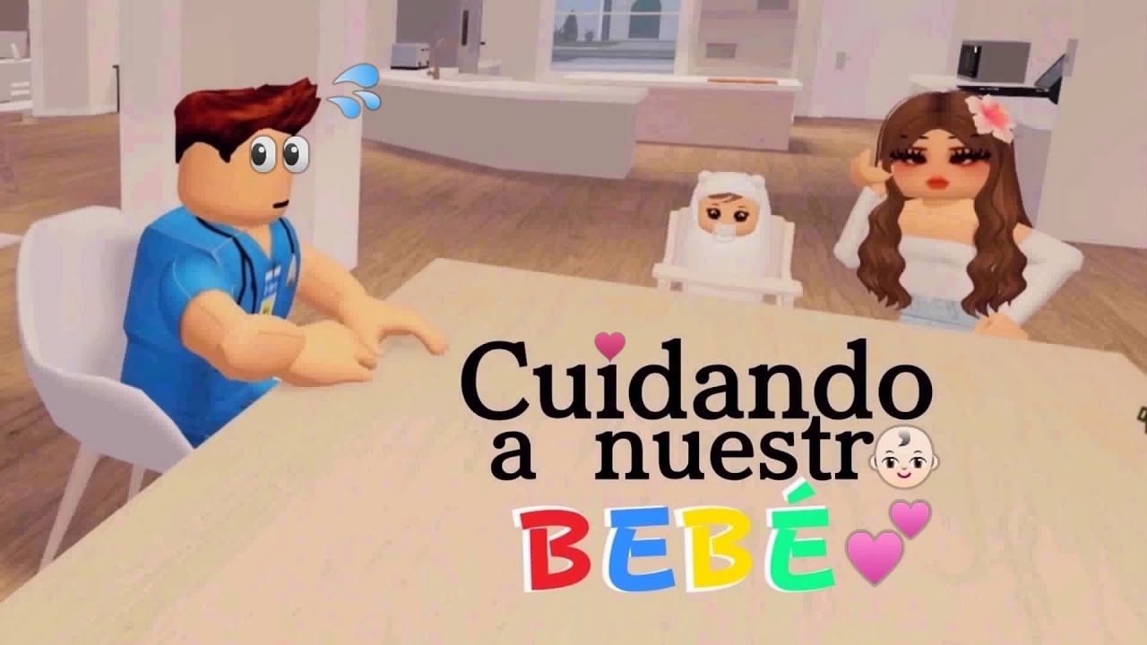 Jugamos a cuidar a nuestro BEBÉ / ROBLOX - YouTube