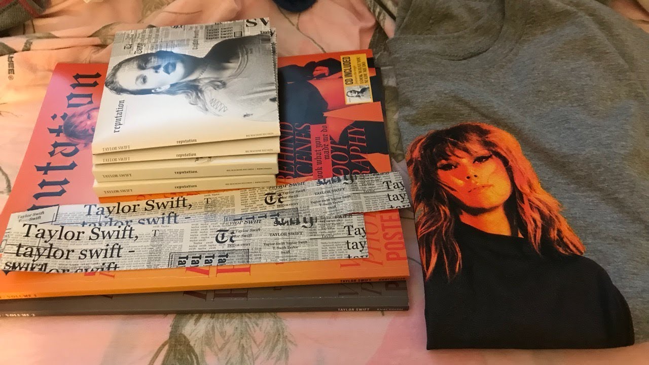 #16 Taylor Swift Reputation CD Haul 👸🏼📀 - YouTube