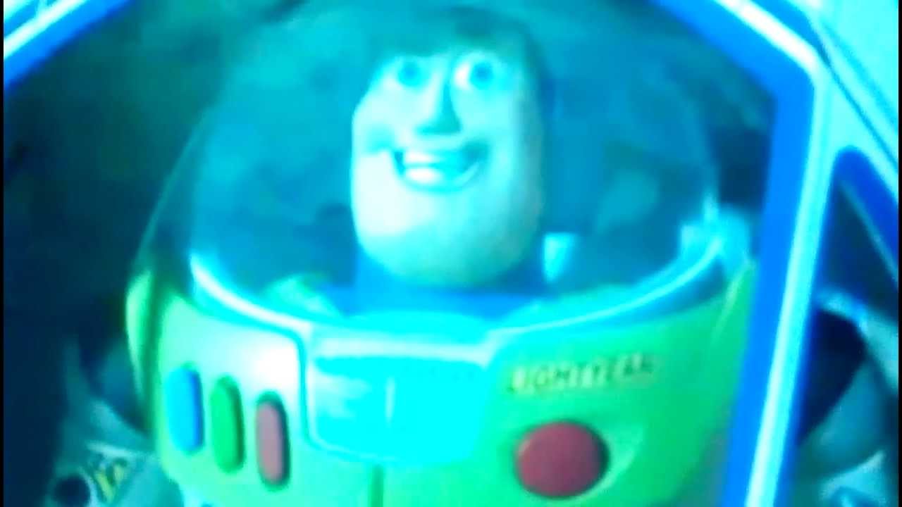 Buzz Lightyear burps! While filming Toy Story - YouTube