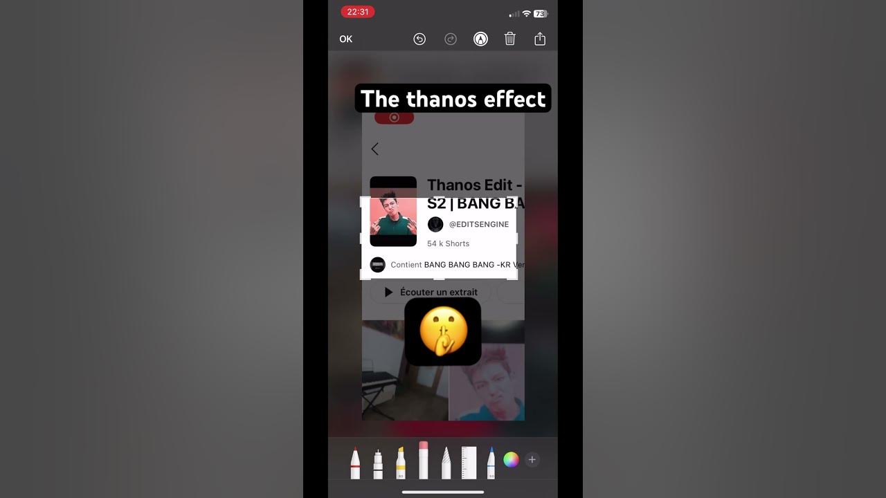 The thanos effect - YouTube