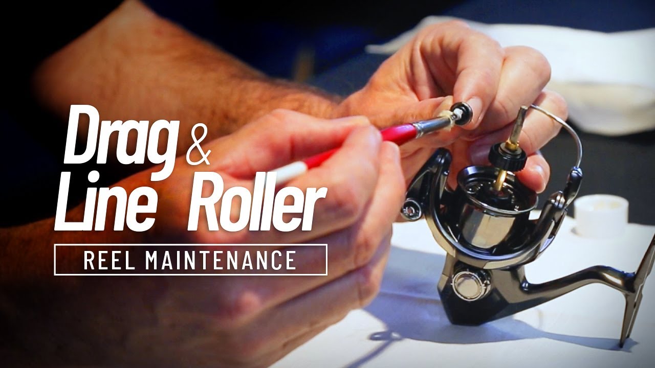 Reel maintenance: How to service the drag and line roller on a spinning ...