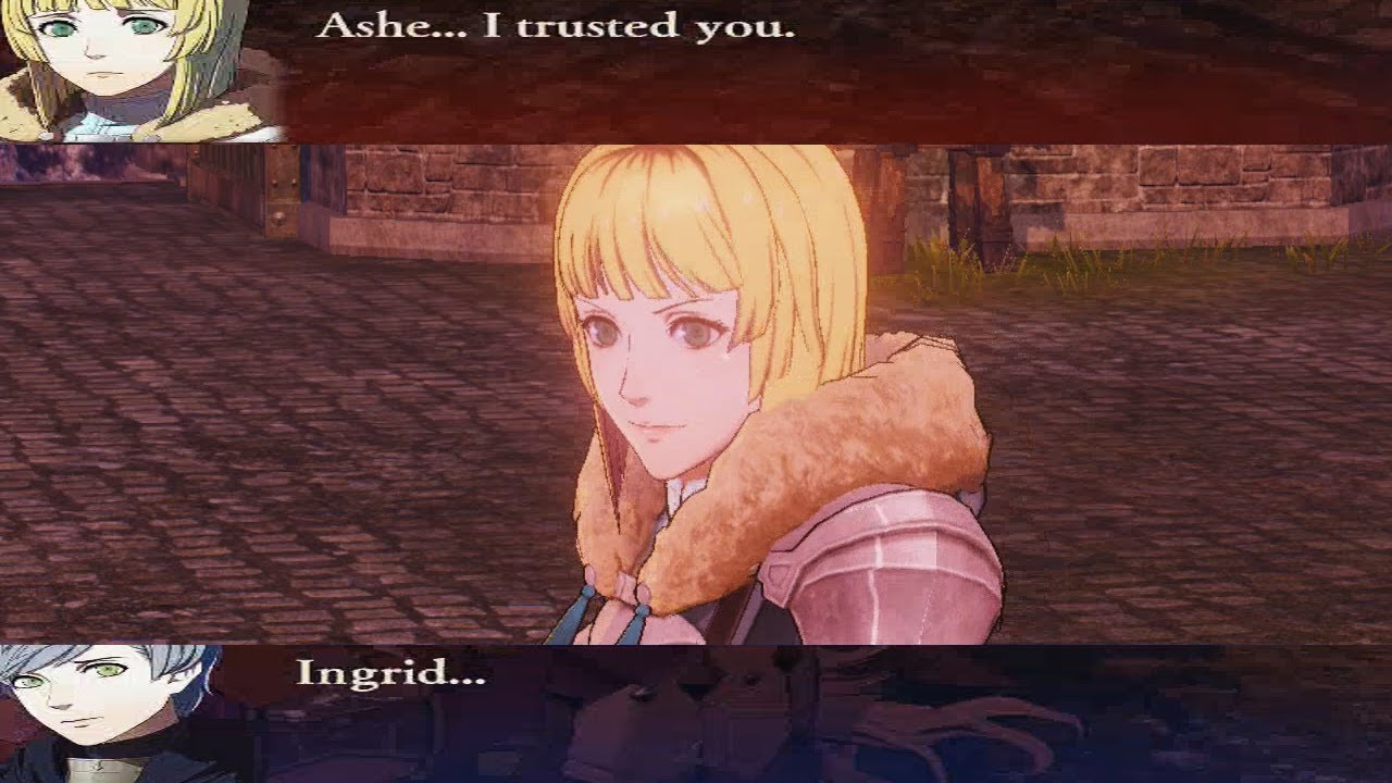Fire Emblem Warriors: Three Hopes - Ashe vs Ingrid Unique Dialogue At ...