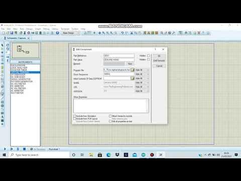 cara upload program arduino ke program simulasi proteus - YouTube