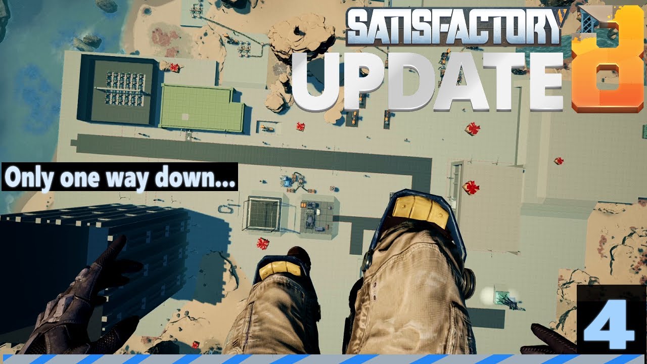 The Hyperloop Space Program - Satisfactory Update 8 (Episode 4) - YouTube