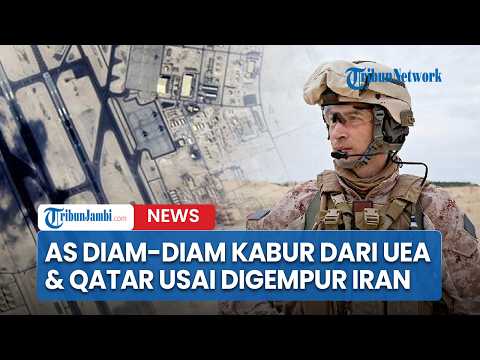 Keciduk Citra Satelit, AS Diam-diam Kabur dari UEA dan Qatar usai Digempur Iran