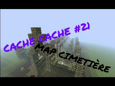 Minecraft CACHE CACHE #21 MAP CIMETIÈRE - YouTube