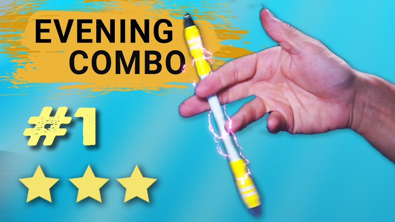 Intermediate Pen Spinning combo tutorial / Combo #1 - YouTube