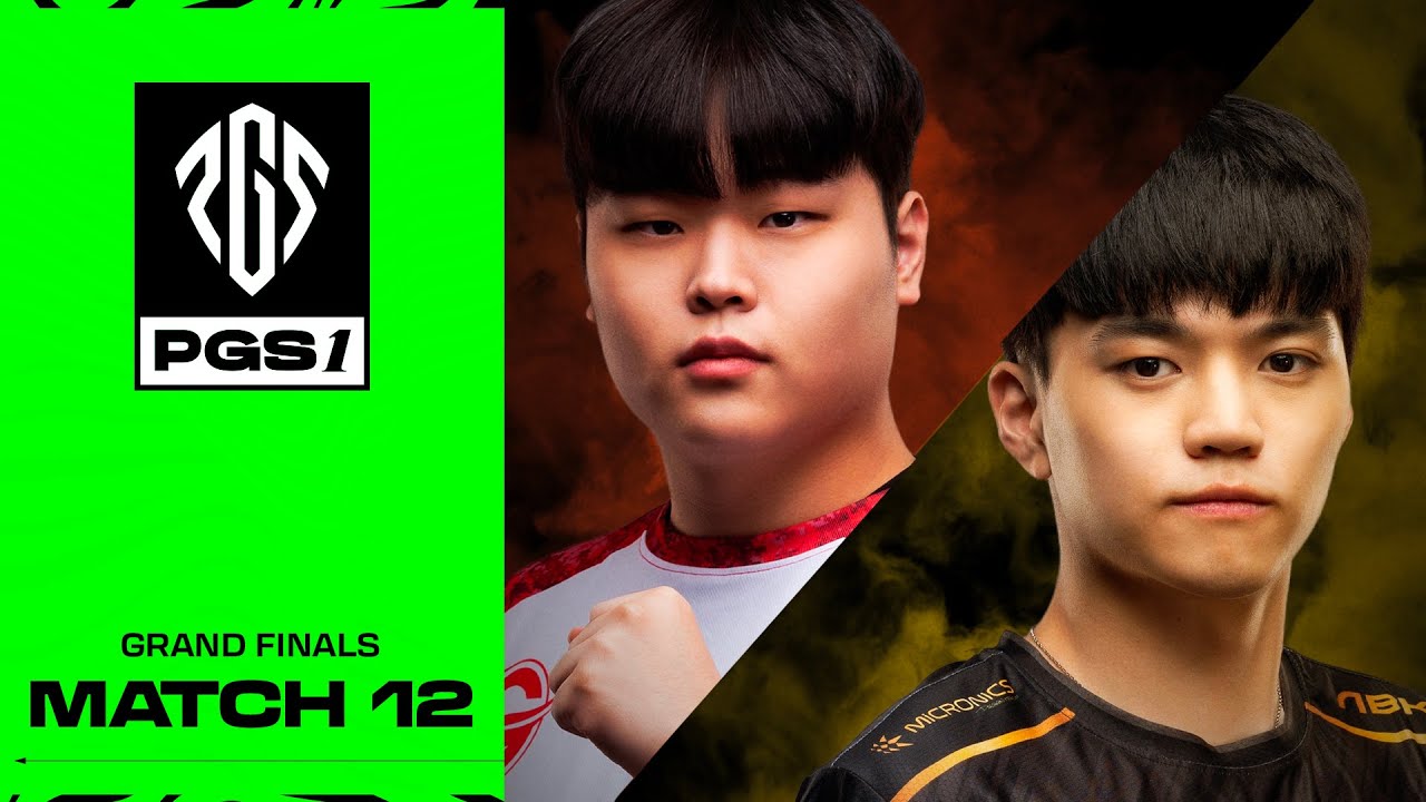 그랜드 파이널에서 펼쳐지는 한국팀 정상결전!! | 그랜드 파이널 MATCH 12 | 2023 PGS1 - YouTube