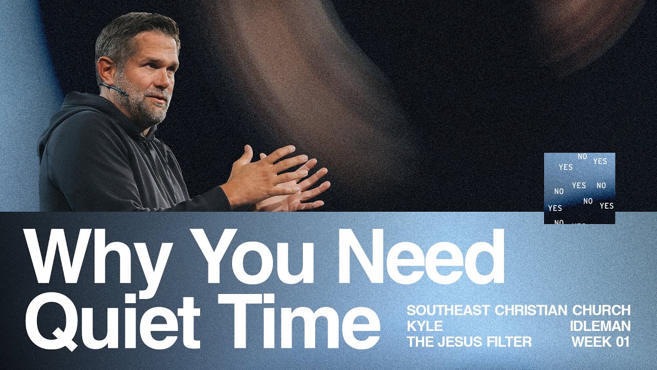 The Jesus Filter Week 1: Yes to Solitude - YouTube