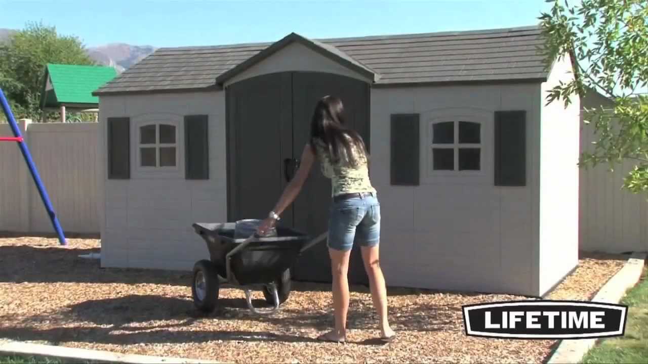 Why Buy A Lifetime Shed? - YouTube