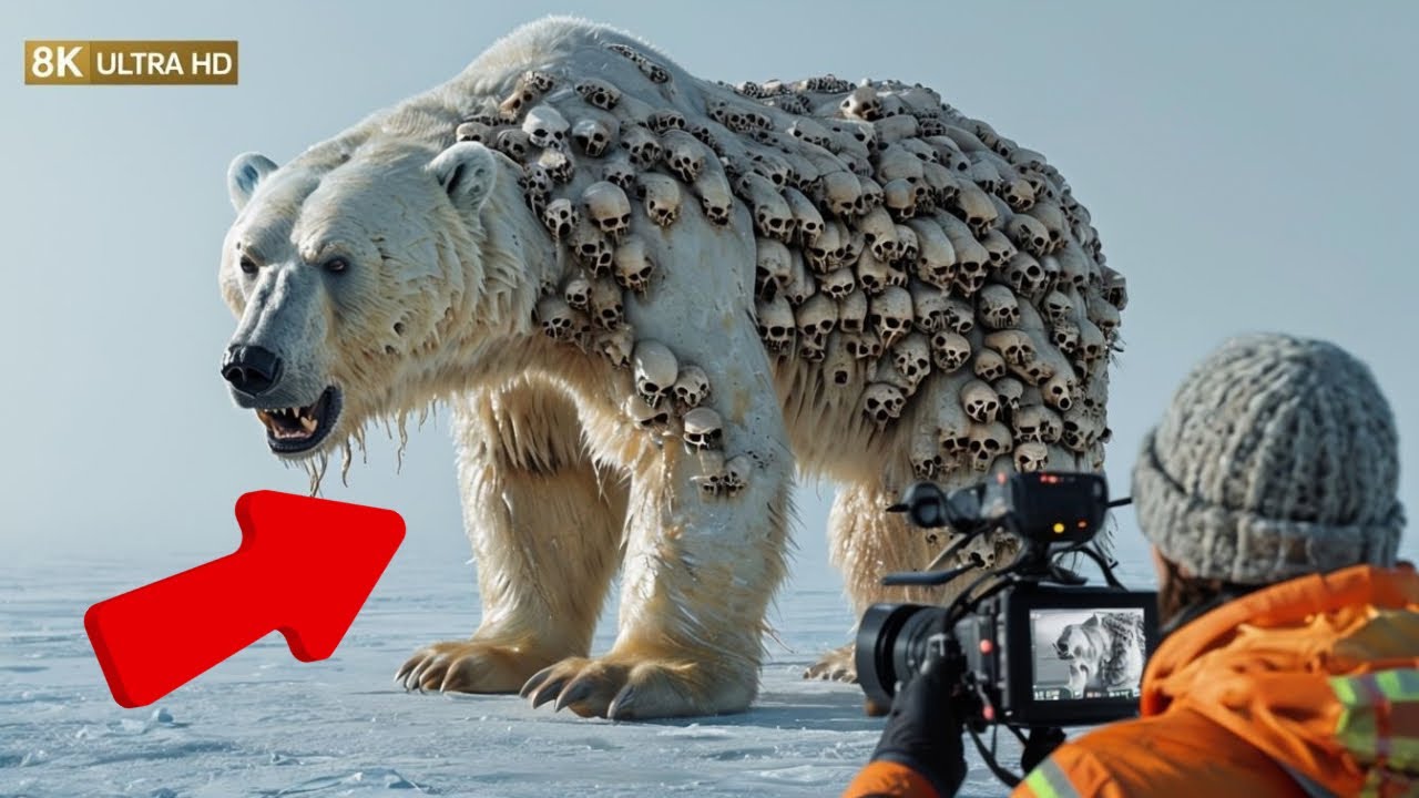 Polar Bear Covered in Parasites and Barnacles Rescued by Brave Team ...