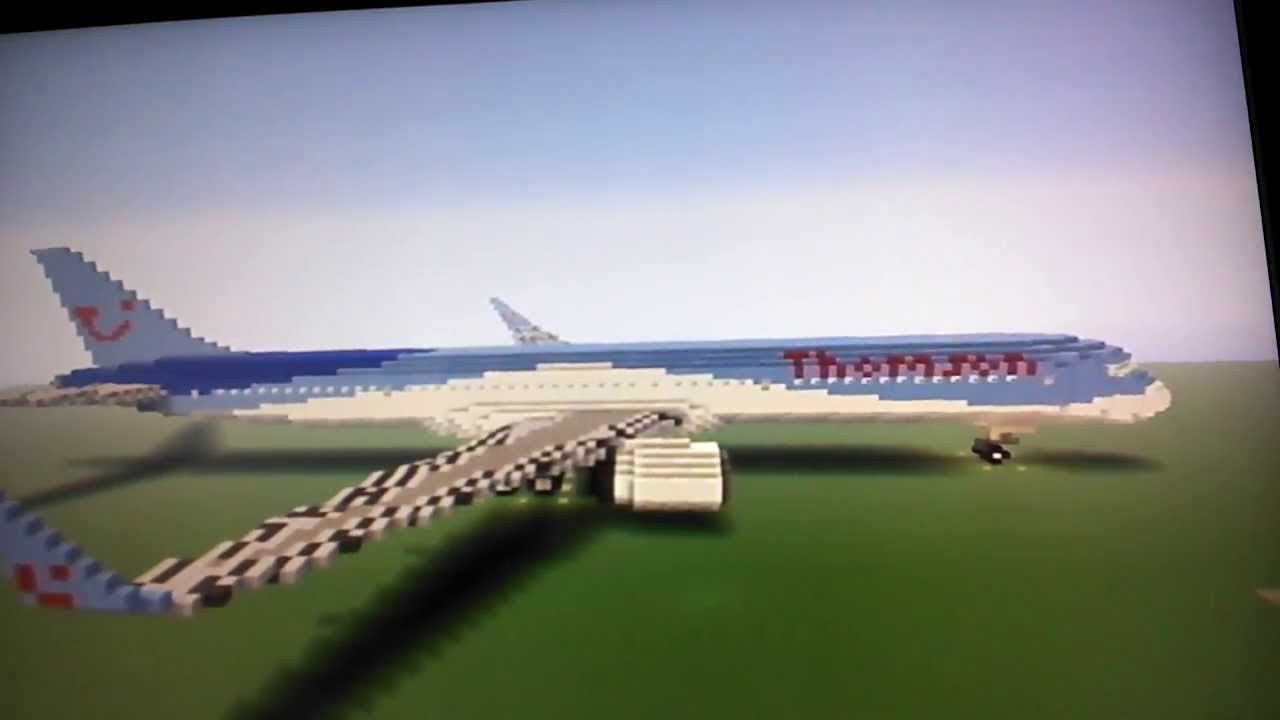 Minecraft Boeing 757-200 (Thomson Airways) - YouTube