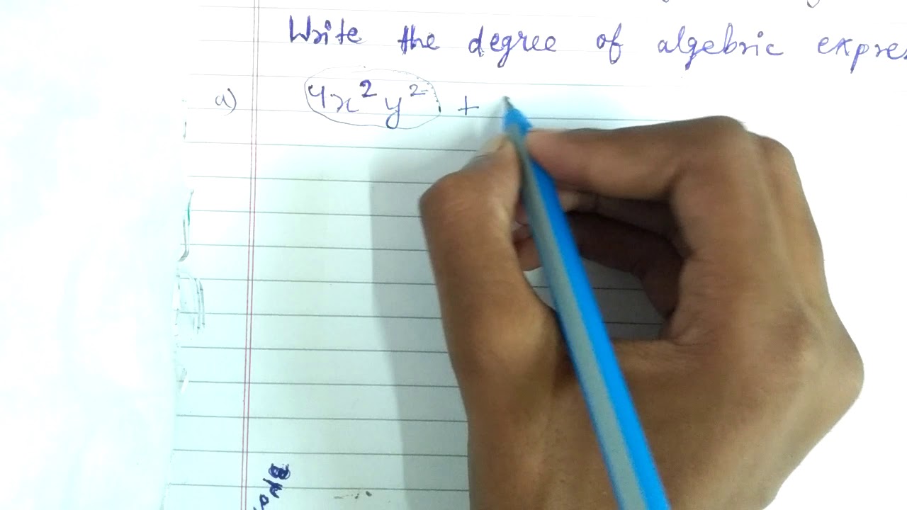 What Is The Degree Of Algebraic Expressions YouTube what-is-the-degree-of-algebraic-expressions-youtube