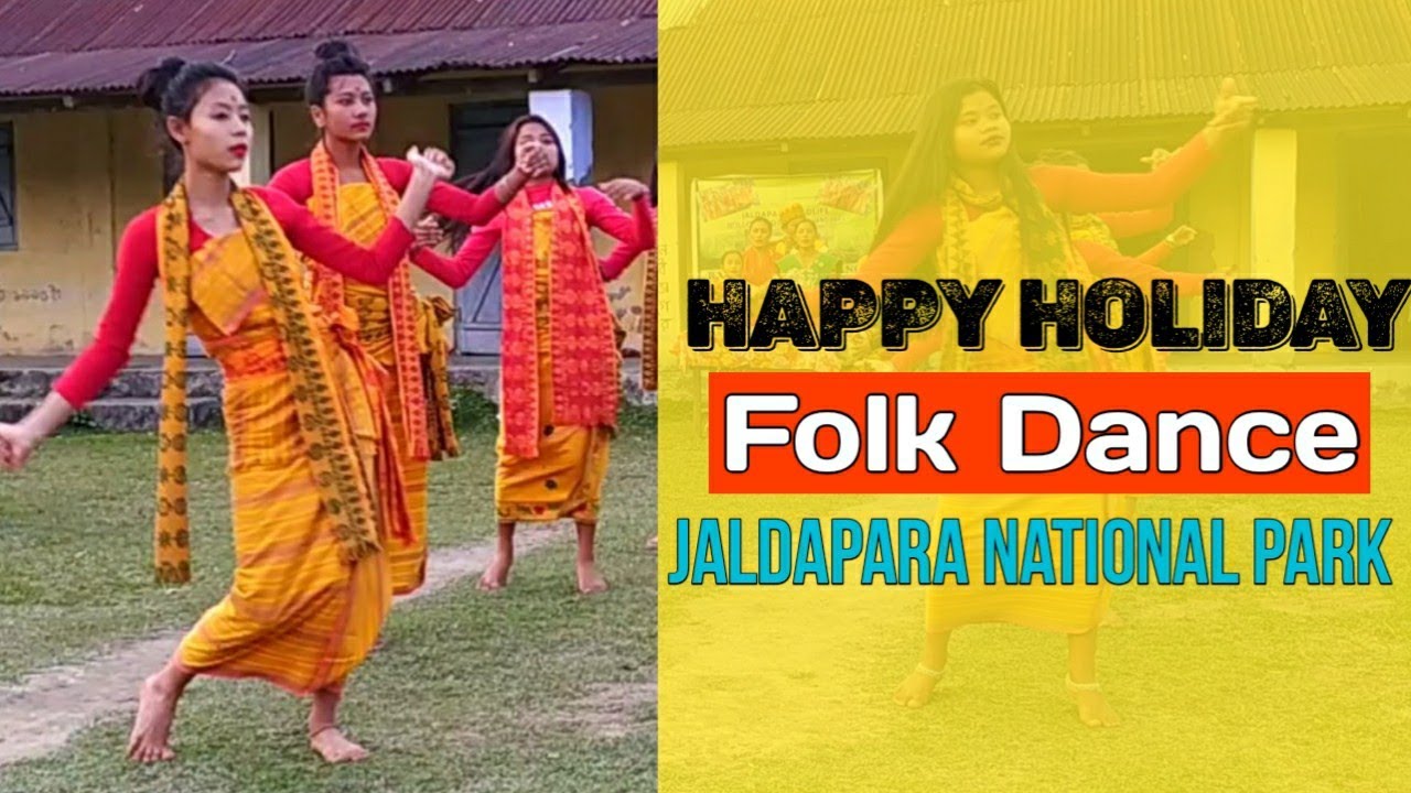 Folk Dance of Mech Community of North Bengal | Jaldapara National Park ...